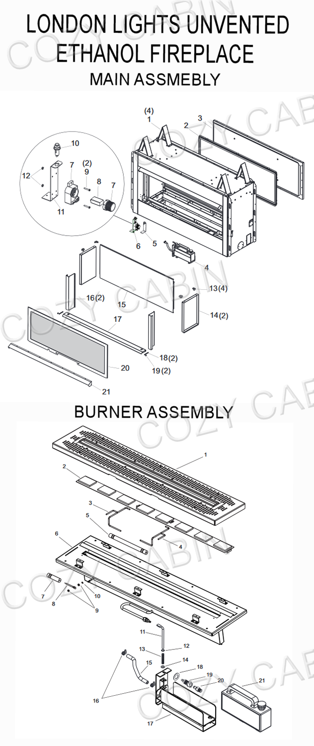 Astria Fireplace Replacement Parts at Jill Deleon blog