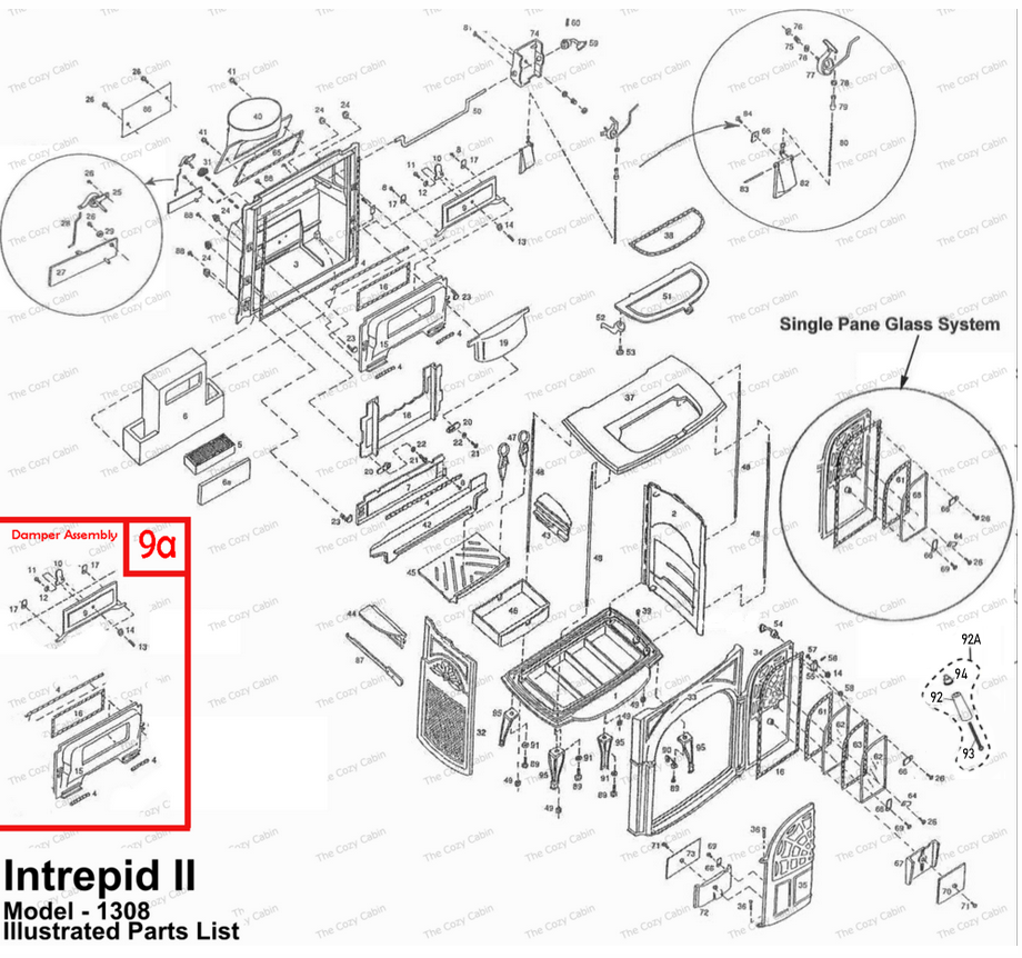 Vermont Castings Intrepid Ii Wood Stove Parts Diagram | Reviewmotors.co