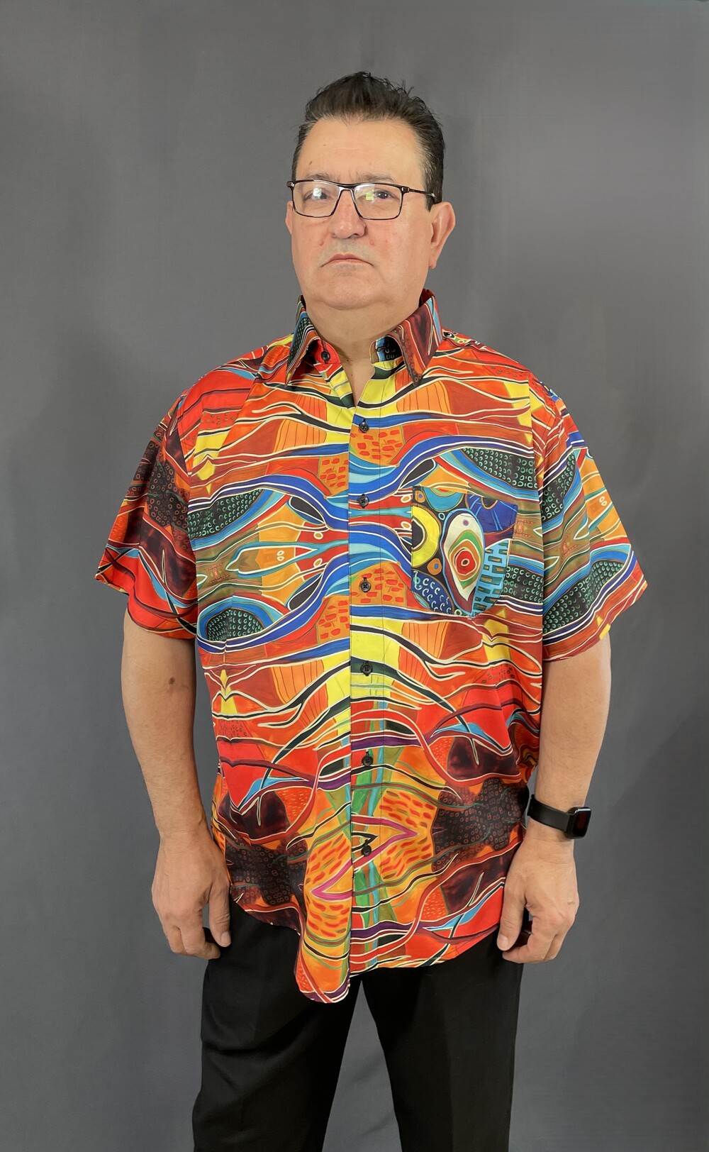 AFRICAN AMERICAN SHIRT-C (BHS-C) Menz Fashion