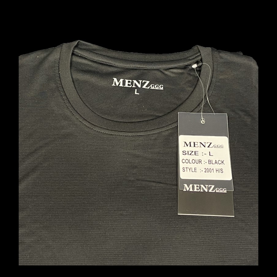 Dry Fit Shirt-Black (DFS-Black) Menz Fashion