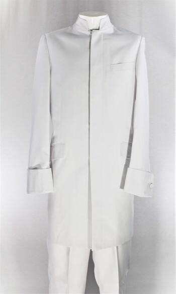 Preacher Suits- White (PreacherSuitsWhite) Menz Fashion