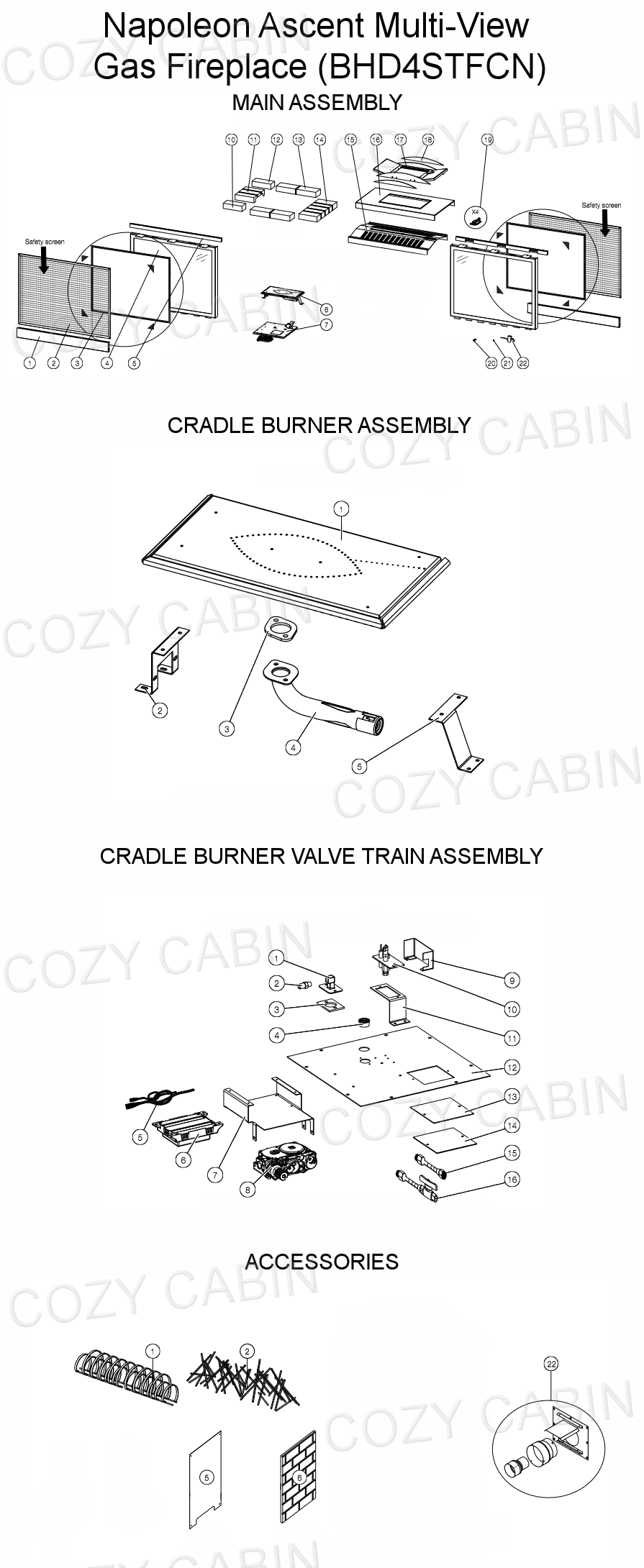 Napoleon Parts