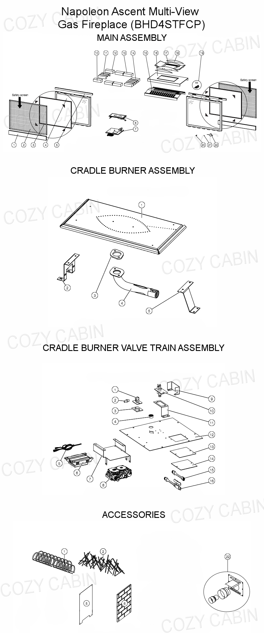 Napoleon Parts