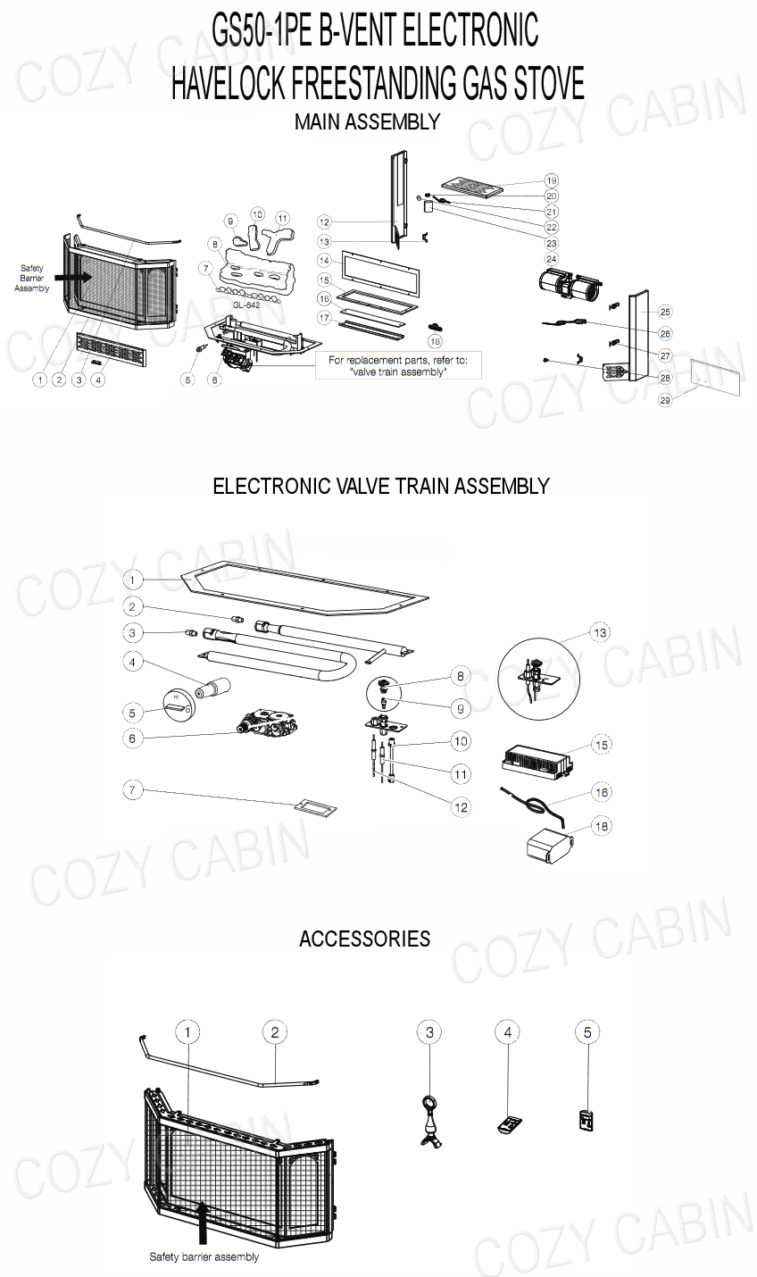 Napoleon Parts