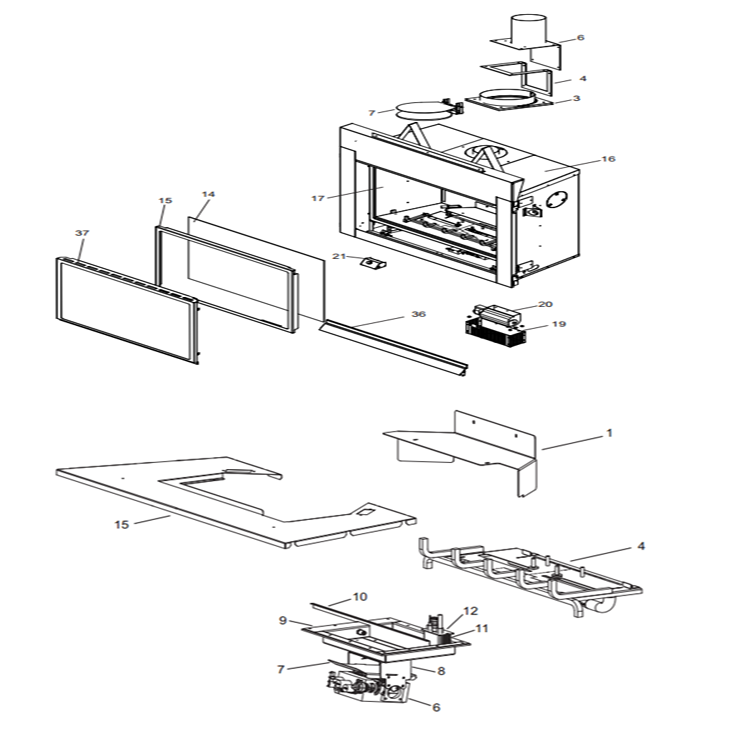 BELLAVISTA_B41XTCE (B41XTCE) Cozy Cabin Regency Parts Store