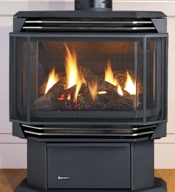 Ultimate Rear, Direct-Vent Gas Stove (U37) (U37) Cozy Cabin Regency ...