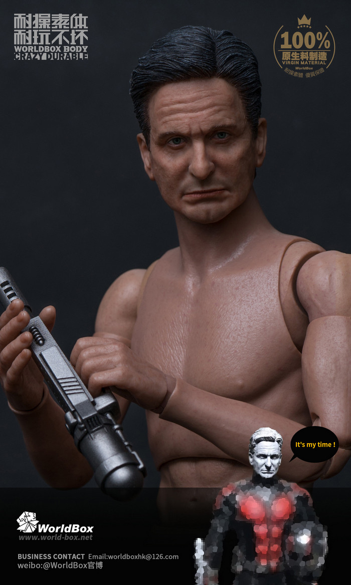 WorldBox 1/6 Scale 12" Durable Body Old Michael WB-AT023 (WB-AT023 ...