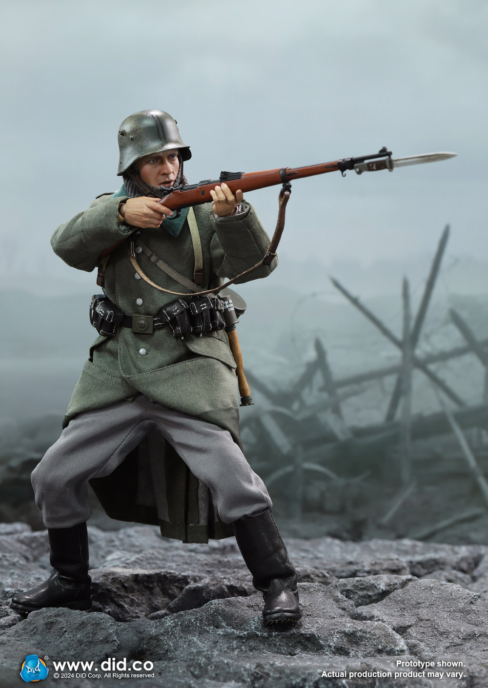 DID 1/6 Scale 12" WWI German Army Paul Baumer Action Figure D11014 ...
