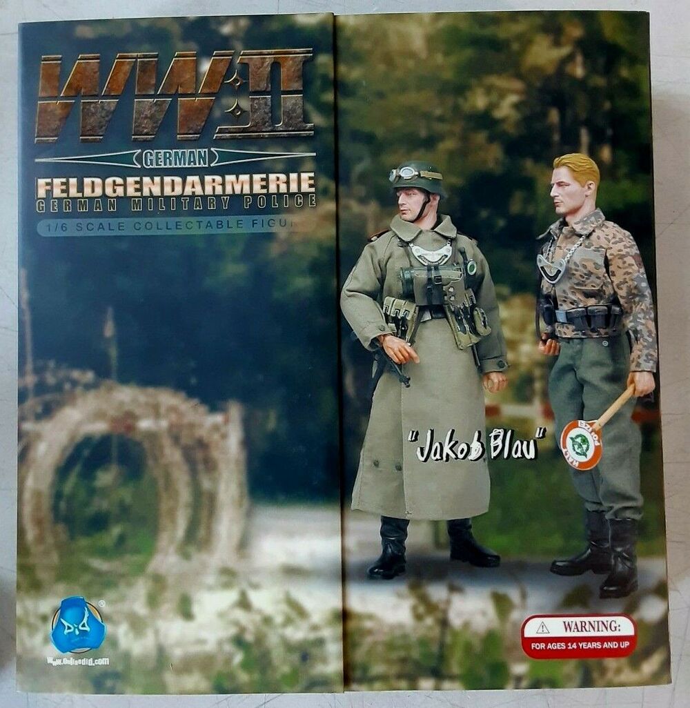 DID 1/6 Scale 12" WWII Military Police Jakob Blau Action Figure D80055 ...